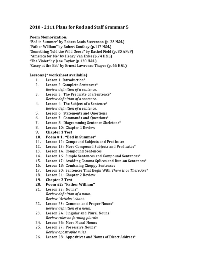 Grammar & Poetry for Educators | PDF | Verb | Adjective