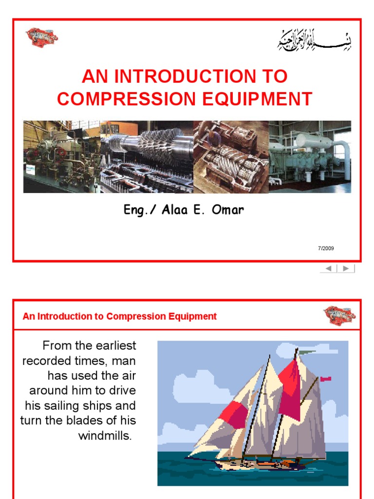 An Introduction To Compression Equipment: Eng./ Alaa E. Omar | PDF ...