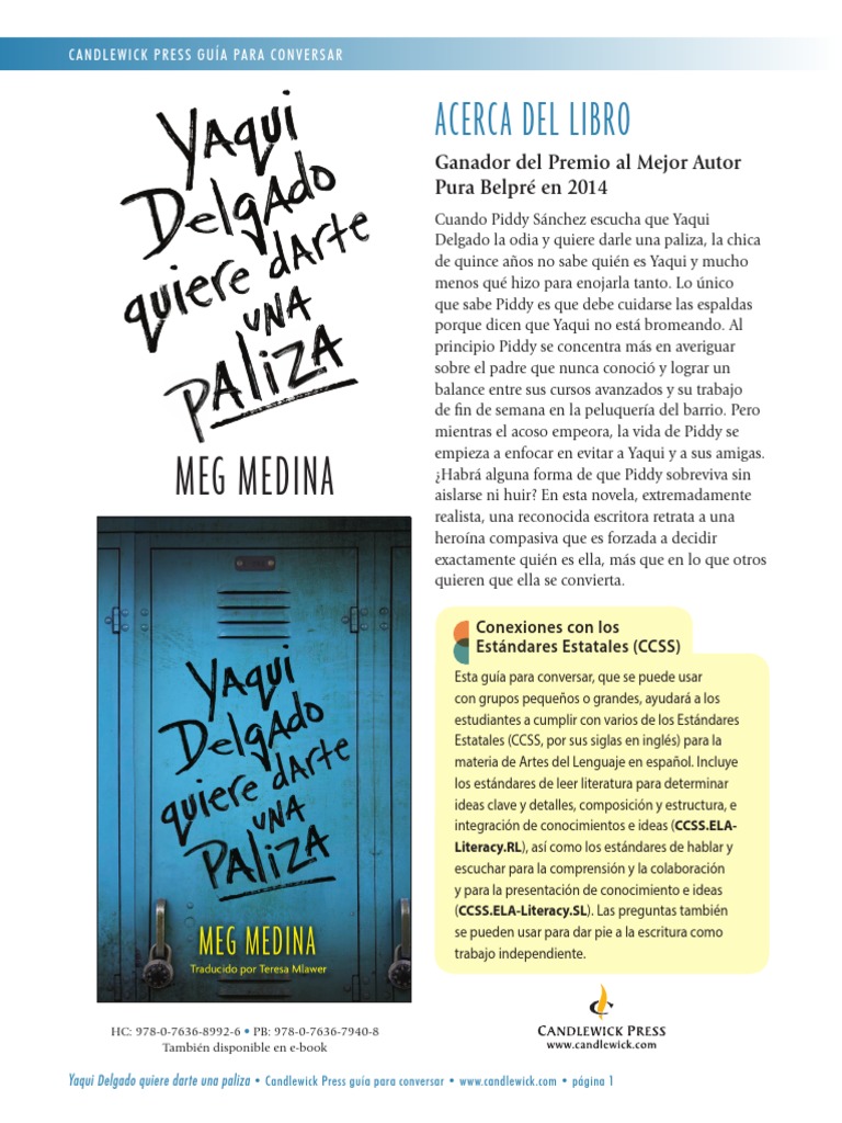 Yaqui Delgado Quiere Darte Una Paliza - Guia para Conversar | PDF ...