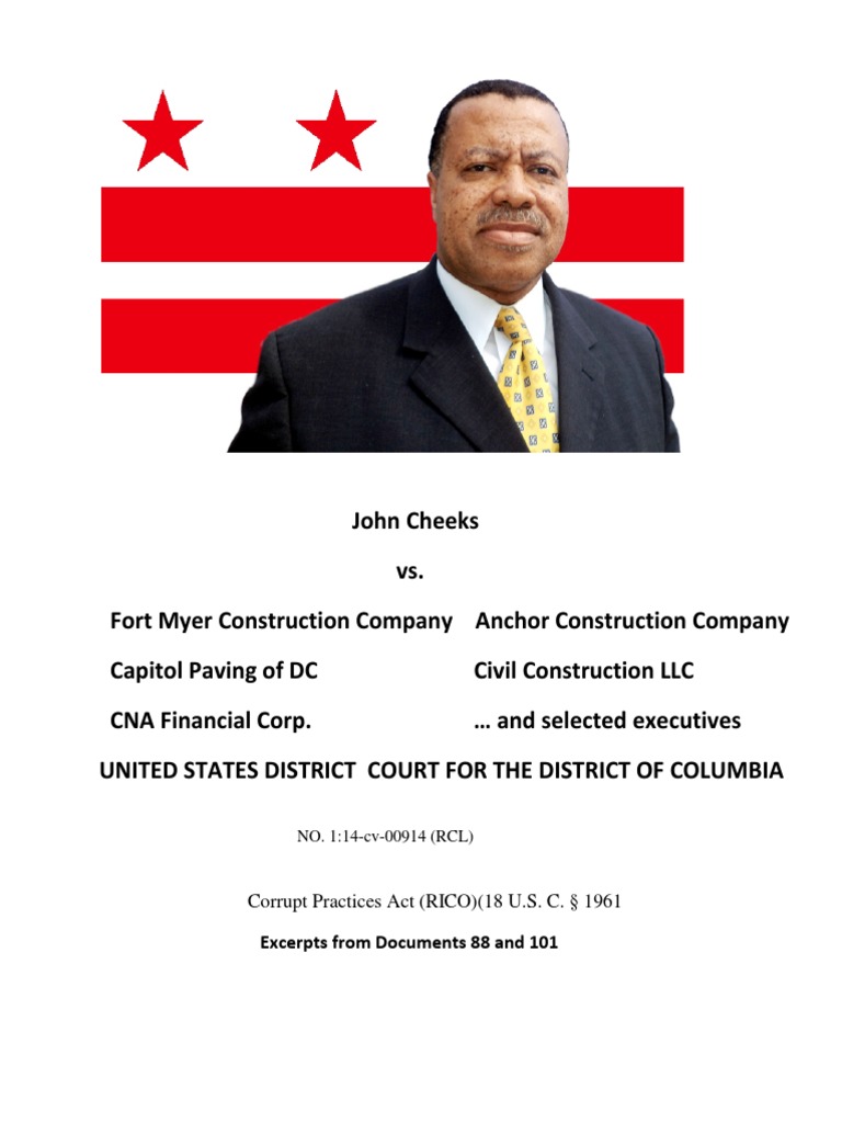 RICO Case Against Fort Myer Construction | PDF | Racketeer Influenced ...