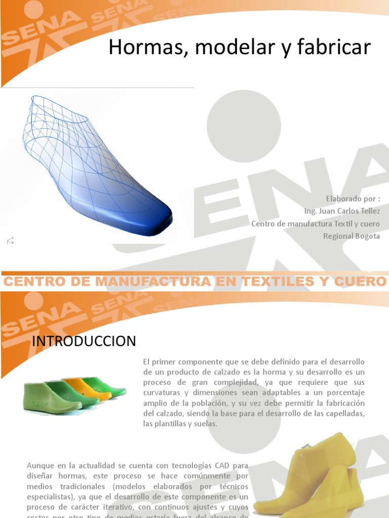 Presentacion General Modelado de Horma | PDF | Pie | Sistema ...