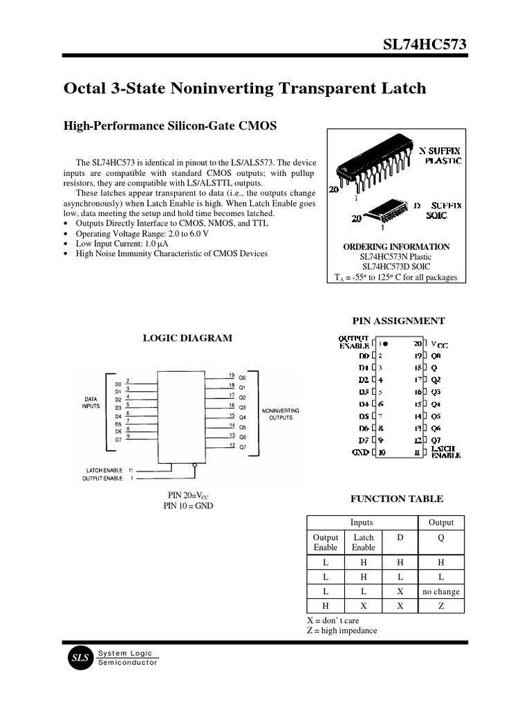 74hc573 | Cmos | Electrical Components