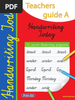 NSW Foundation Handwriting Guide | PDF | Typography | Text