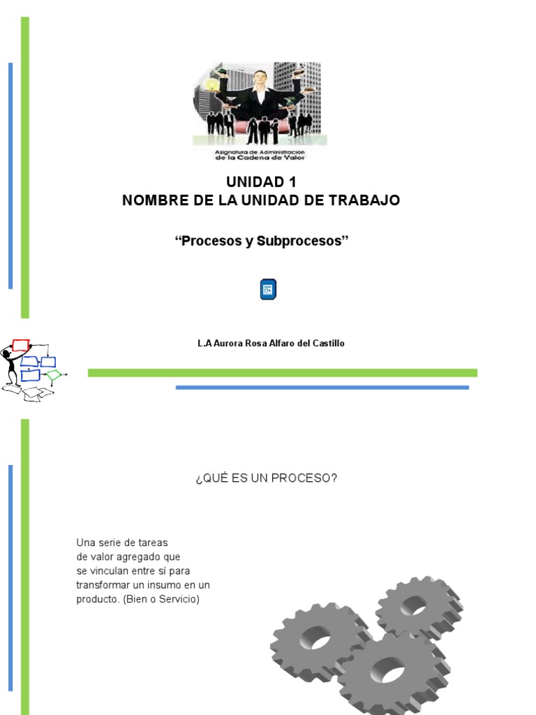 Procesos y Subprocesos | PDF | Cadena de valor | Programa de computadora