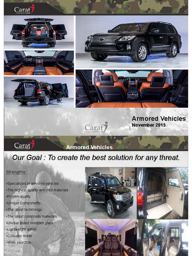 Armored Vehicles | PDF | Door | Suspension (Vehicle)