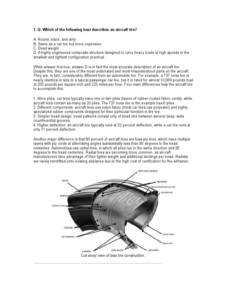 TIRE Questions | PDF | Tire | Vehicles