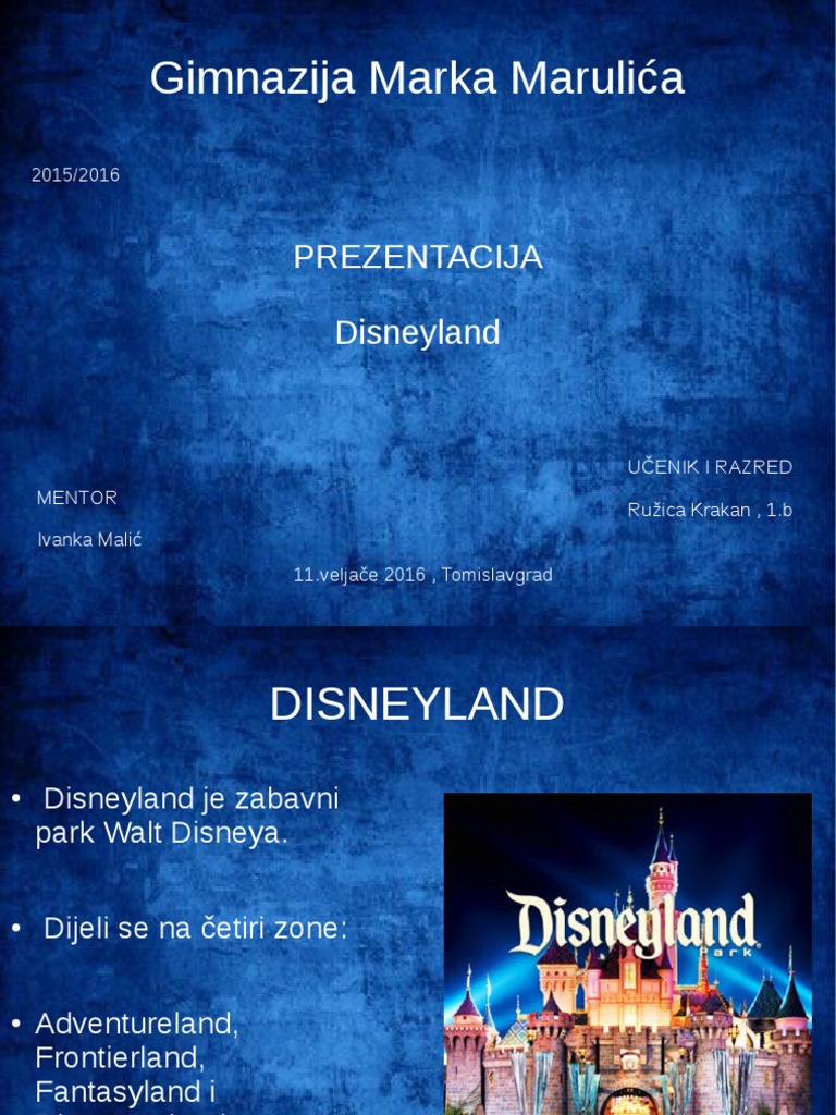 Disneyland | PDF