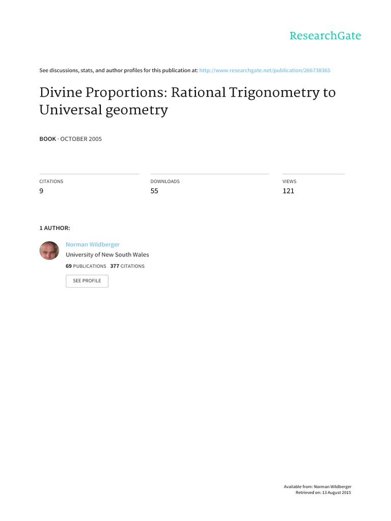 Rational Trig | PDF | Trigonometric Functions | Line (Geometry)