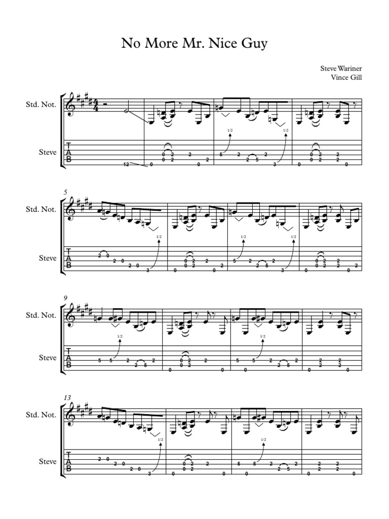 No More MR Nice Guy | PDF | Des sports