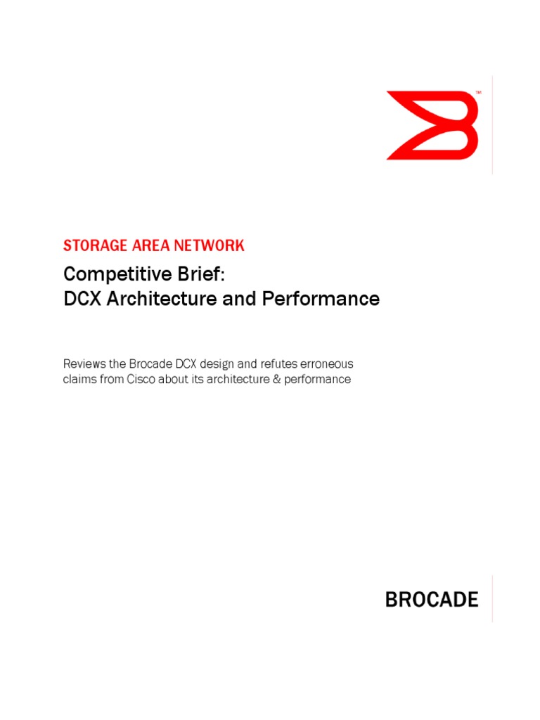 DCX Architecture Characteristics | PDF | Network Congestion | Latency ...