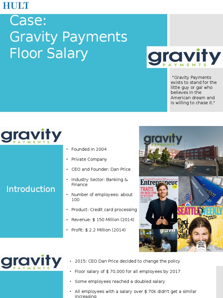 Gravity Payments Salary Case Study | PDF | Salary | Employment