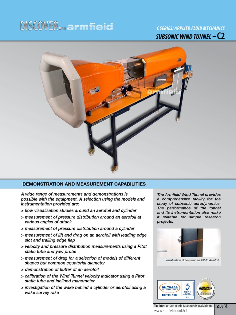 Wind Tunnel c2 | PDF | Airfoil | Wind Tunnel