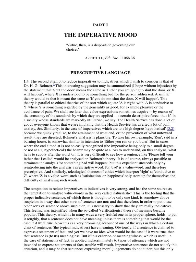 Prescriptive Language 1.4 | PDF | Sentence (Linguistics) | Utilitarianism