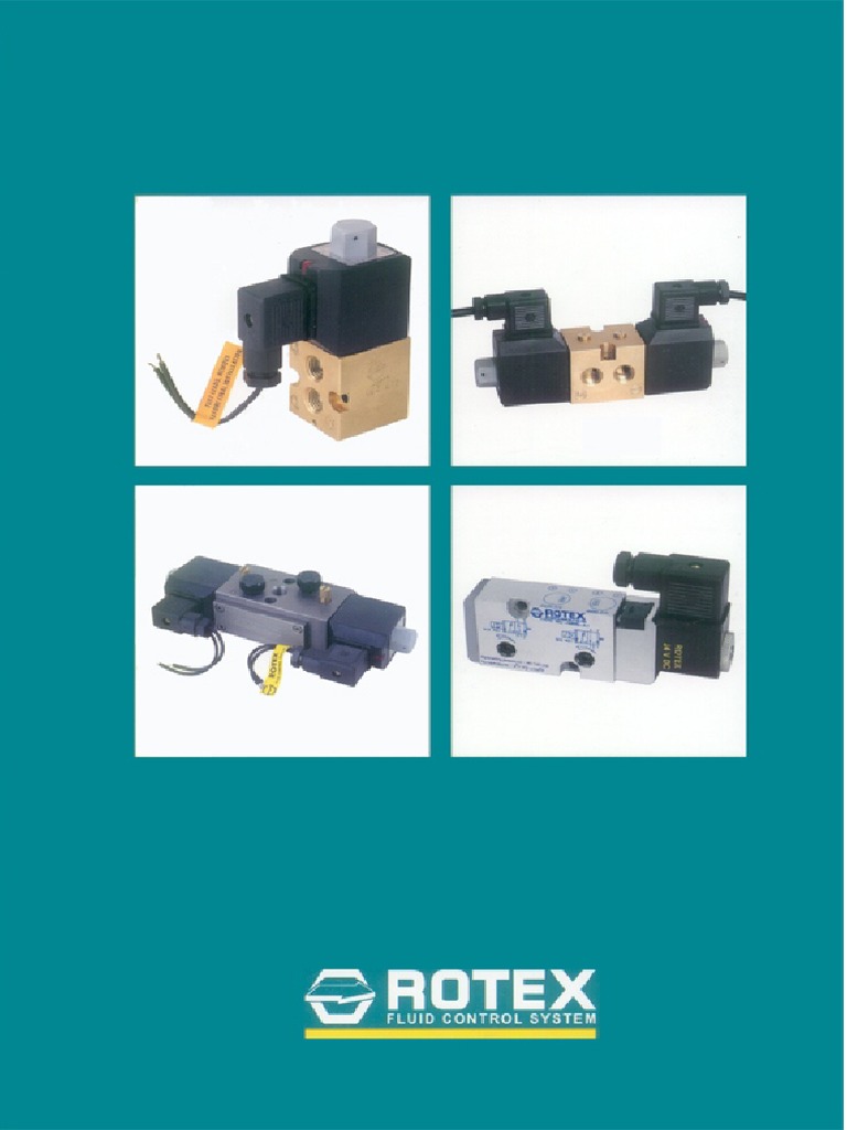 Rotex Solenoid Valve | PDF | Valve | Electrical Connector