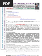 Baron David Ward Affidavit & Statement | PDF | Fraud | Trust Law