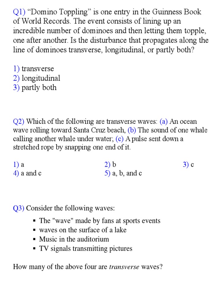 16 - Waves | PDF | Wavelength | Waves