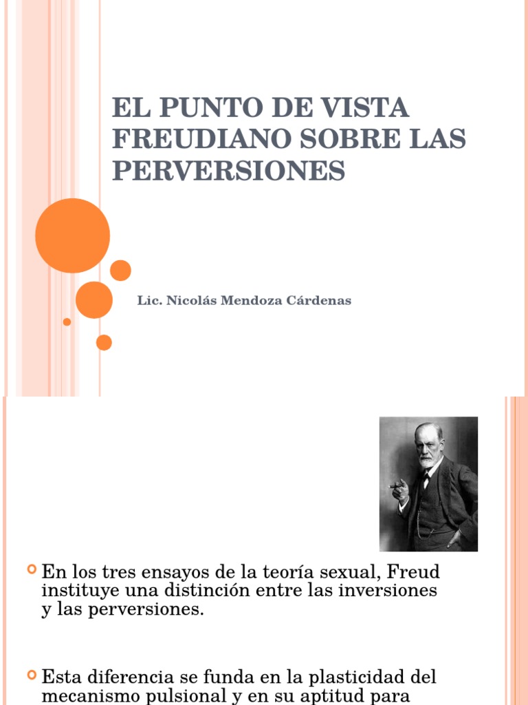 El Punto de Vista Freudiano Sobre Las Perversiones | PDF | Sigmund ...