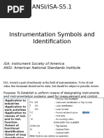 ISA S5 1 Instrumentation Symbols and Identification | PDF