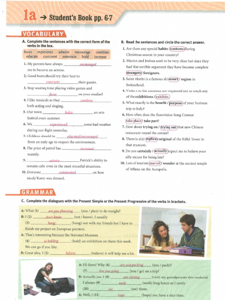 Workbook Intermediate B1 American Edition | PDF