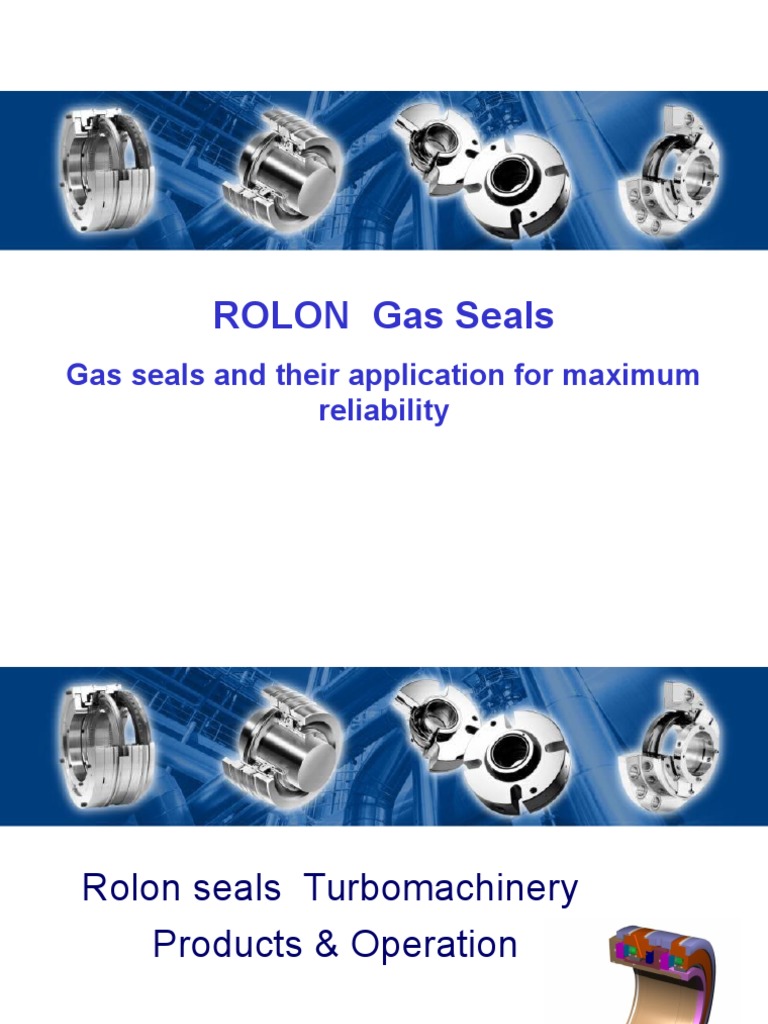 Rolon Gas Seals for Turbomachinery Reliability | PDF | Gases | Hvac