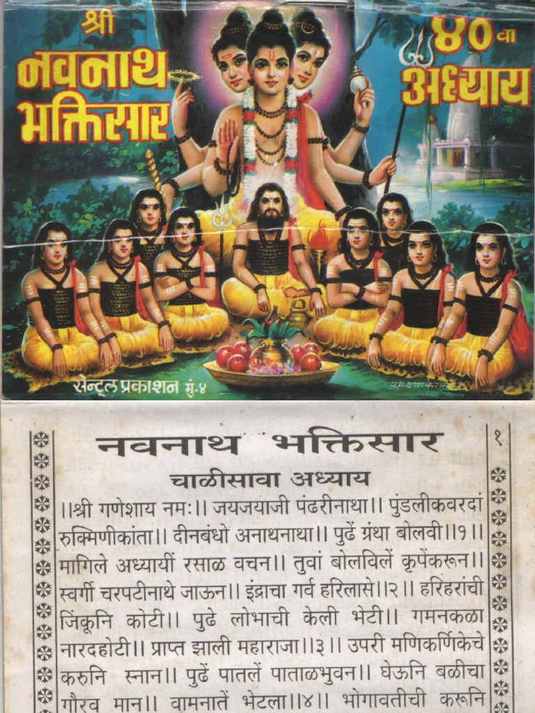 Navnath Bhaktisar 40th Adhyay | PDF