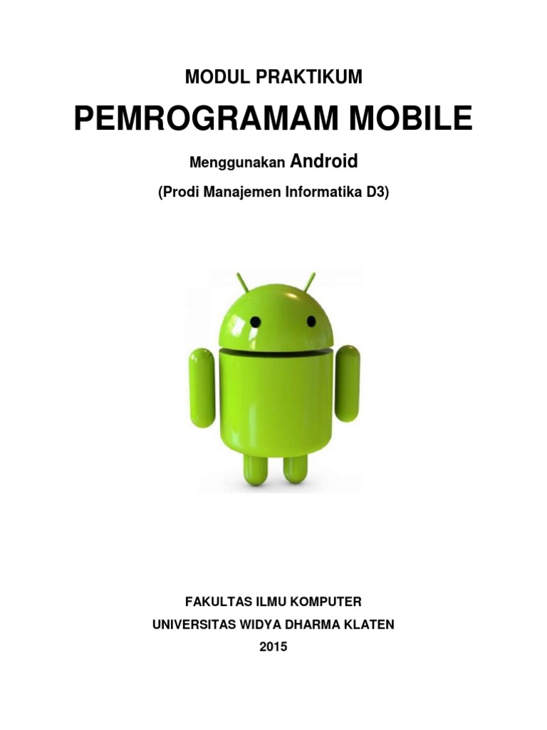 MODUL Pemrograman Mobile - 1 | PDF