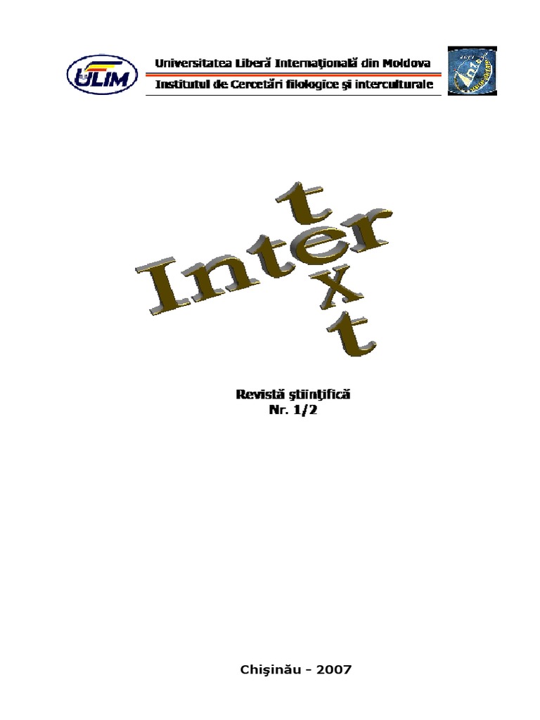 Intertext | PDF