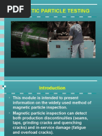 Magnetic Particle Inspection - Presentation | PDF