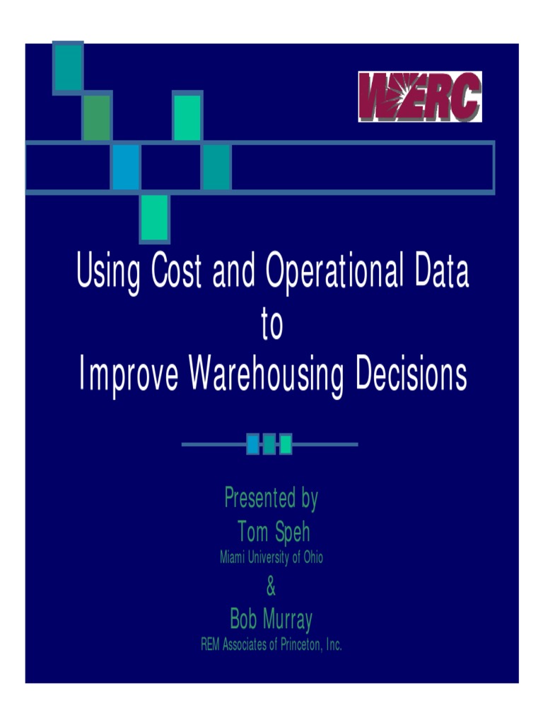 Warehouse Cost Calculation | PDF | Warehouse | Expense