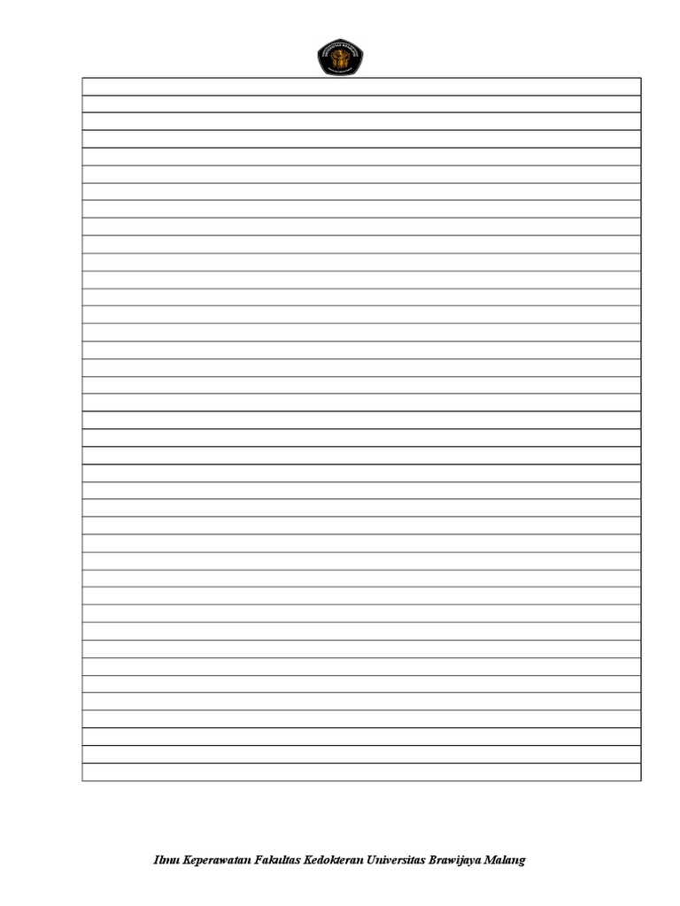 Kertas A4 Garis | PDF