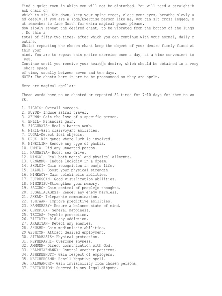Word of Power MARA | PDF | Wellness | Medical