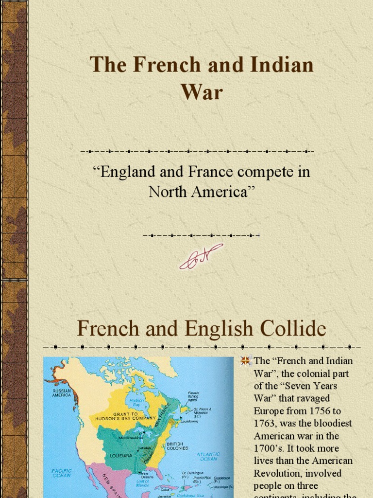 The French and Indian War | PDF | North America | French And Indian War