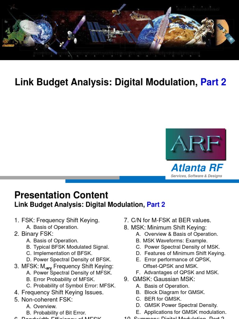 Digital Modulation - FSK | PDF | Modulation | Frequency Modulation