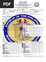 DepEd-Form-137-E Blankl | PDF | Philippines | Learning