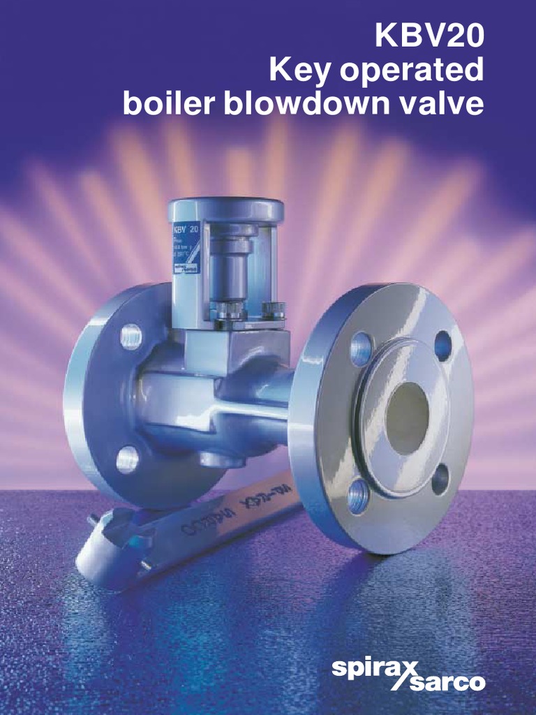KBV20 Key Operated Boiler Blowdown Valve | Boiler | Valve