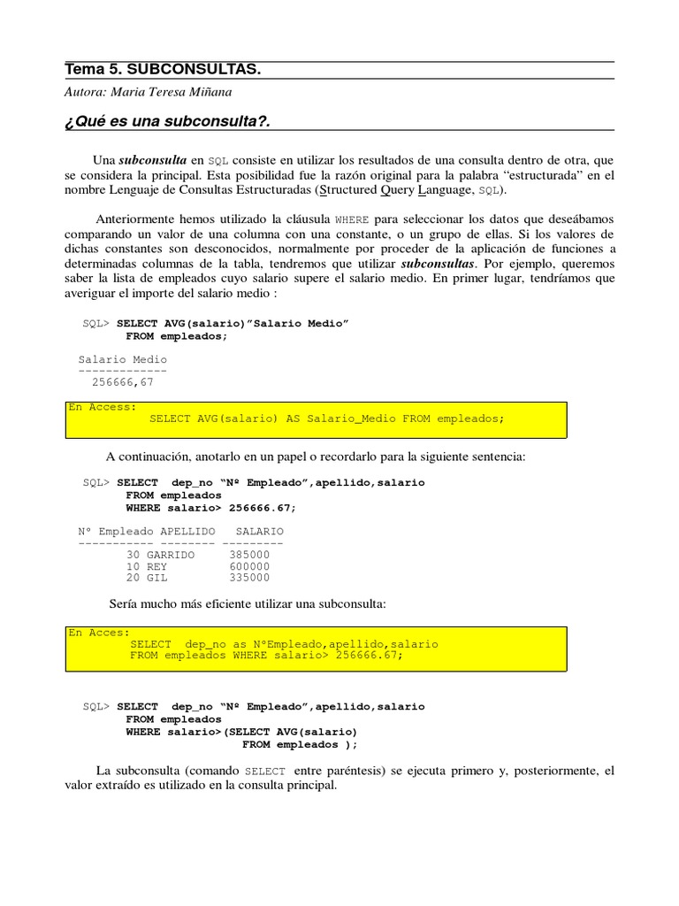 Sub Consult As | PDF