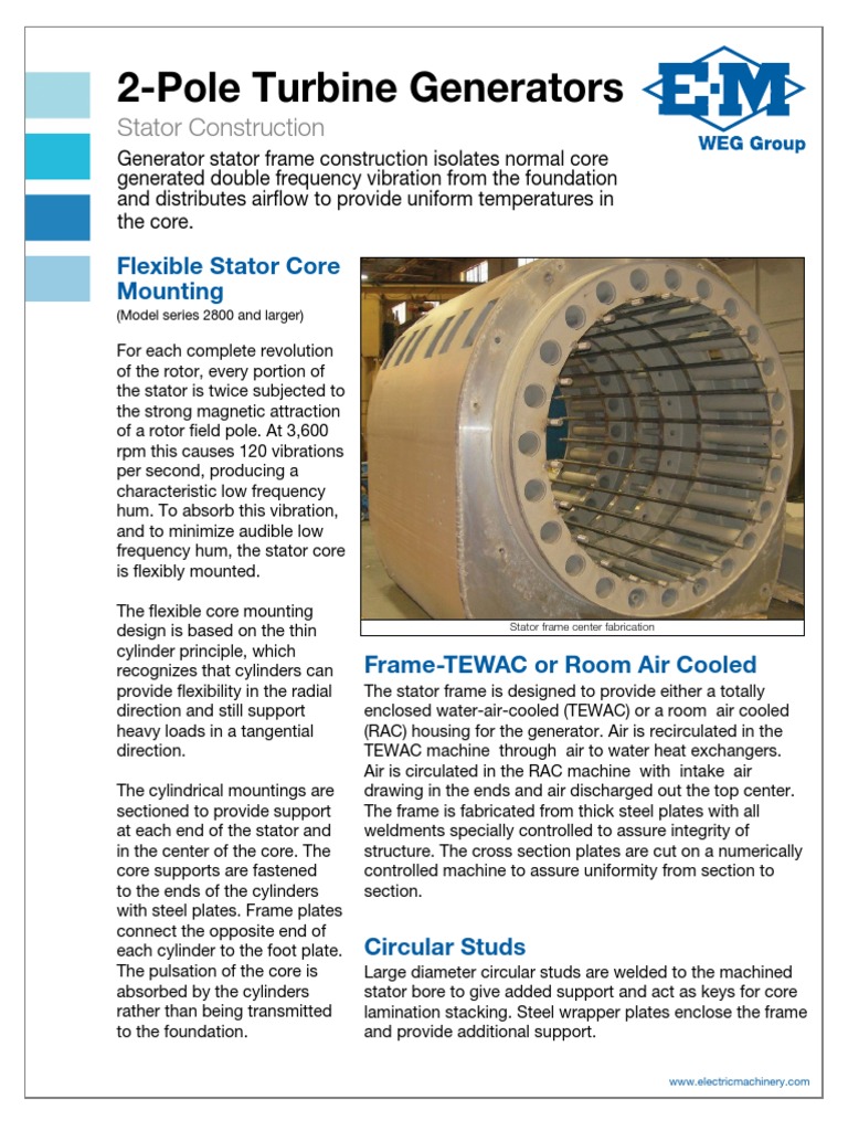 2P TG Stator Construction | PDF | Electric Generator | Electromagnetism