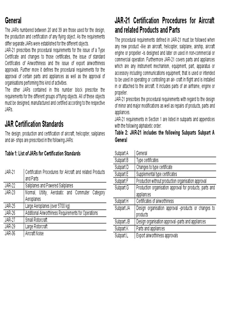 Aircraft Certification Guidelines | PDF | Industries | Aerospace ...