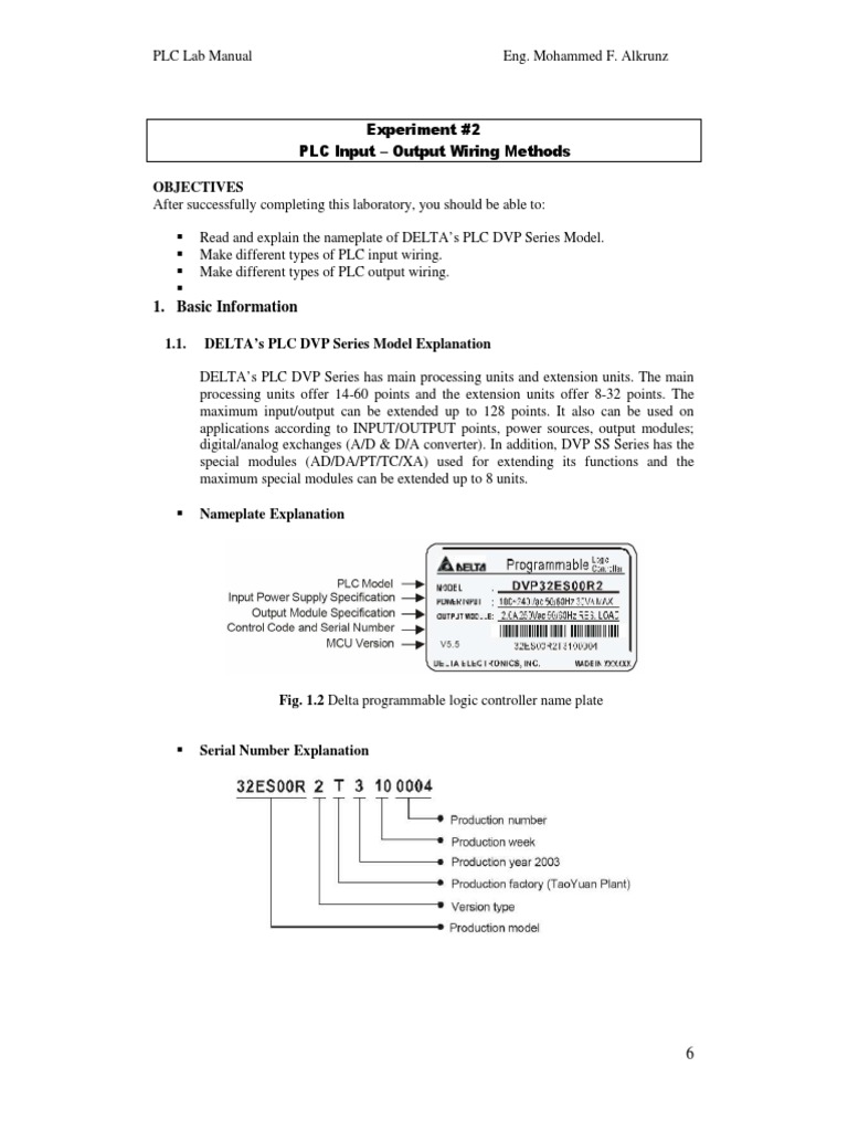 PLC Input - Output Wiring Methods | PDF | Programmable Logic Controller ...