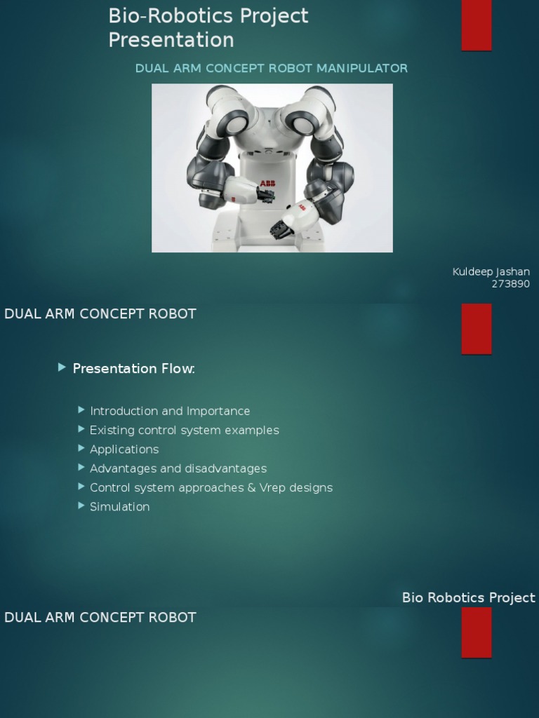 Bio-Robotics Project Presentation | Robotics | Robot | Free 30-day ...