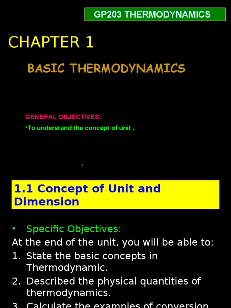 Thermodynamics Basics Guide | PDF | Gases | Heat