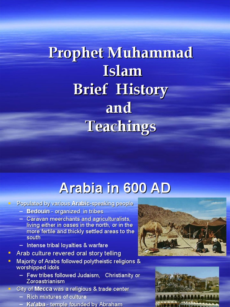 Prophet Muhammad and Islam | PDF | Abrahamic Religions | Muhammad