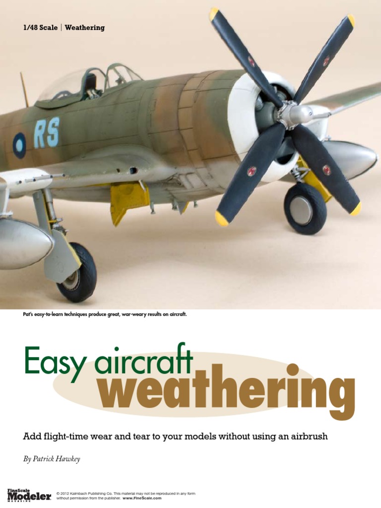 Easy Aircraft Weathering - Fine Scale Modeller | PDF | Paintings | Nature