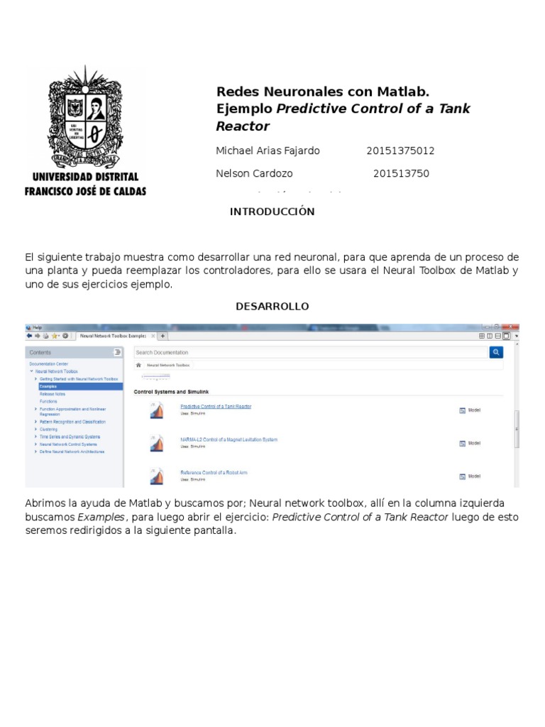 Redes Neuronales | PDF | Matlab | Point and Click