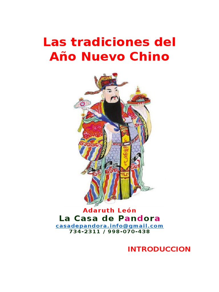 Kuan Kung y Tradiciones del Año Nuevo Chino | PDF | Amor | Mariscos