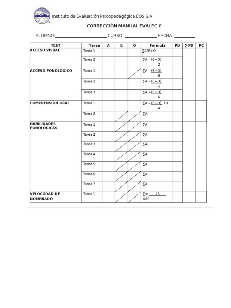 Correccion Sin Pibe EVALEC 0 | PDF