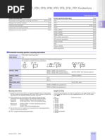 Siemens 3TF Contactors | PDF | Alternating Current | Mains Electricity