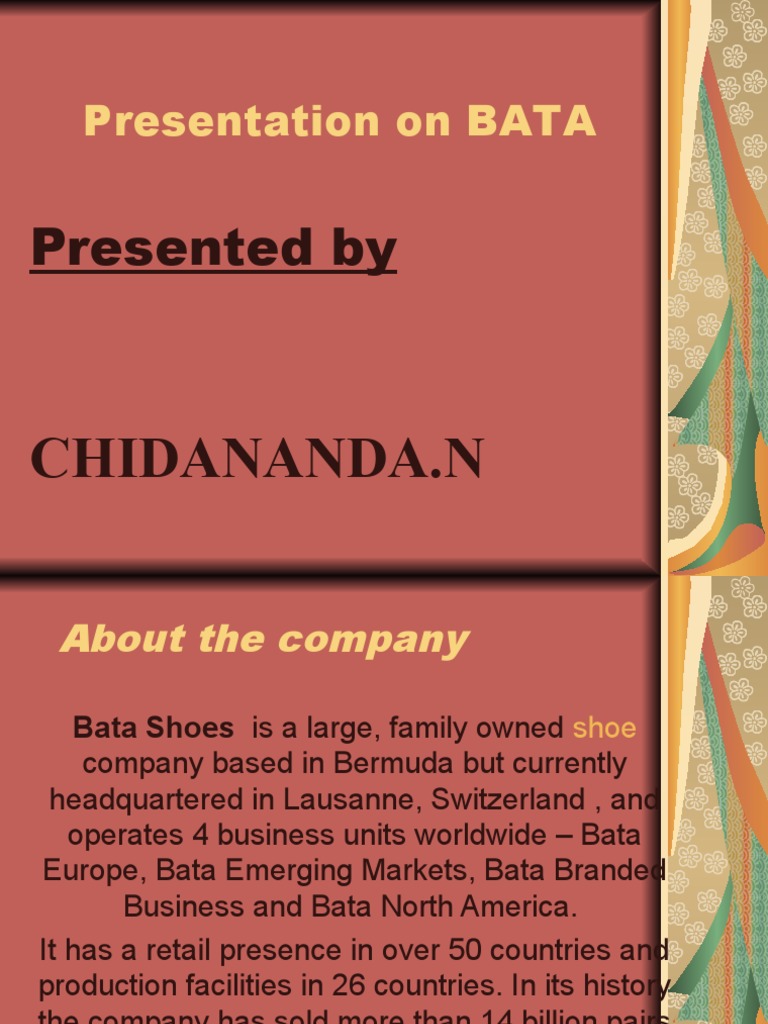 Bata Presentation | PDF | Economies