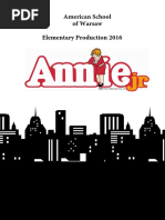 Annie Script | PDF | Annie (Musical) | Leisure