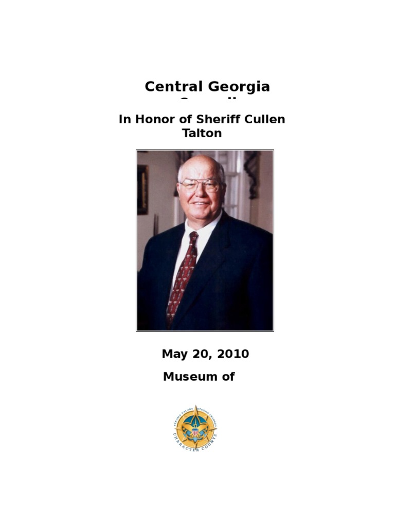 Houston County FOS Brochure | PDF | Boy Scouts Of America | Scouting